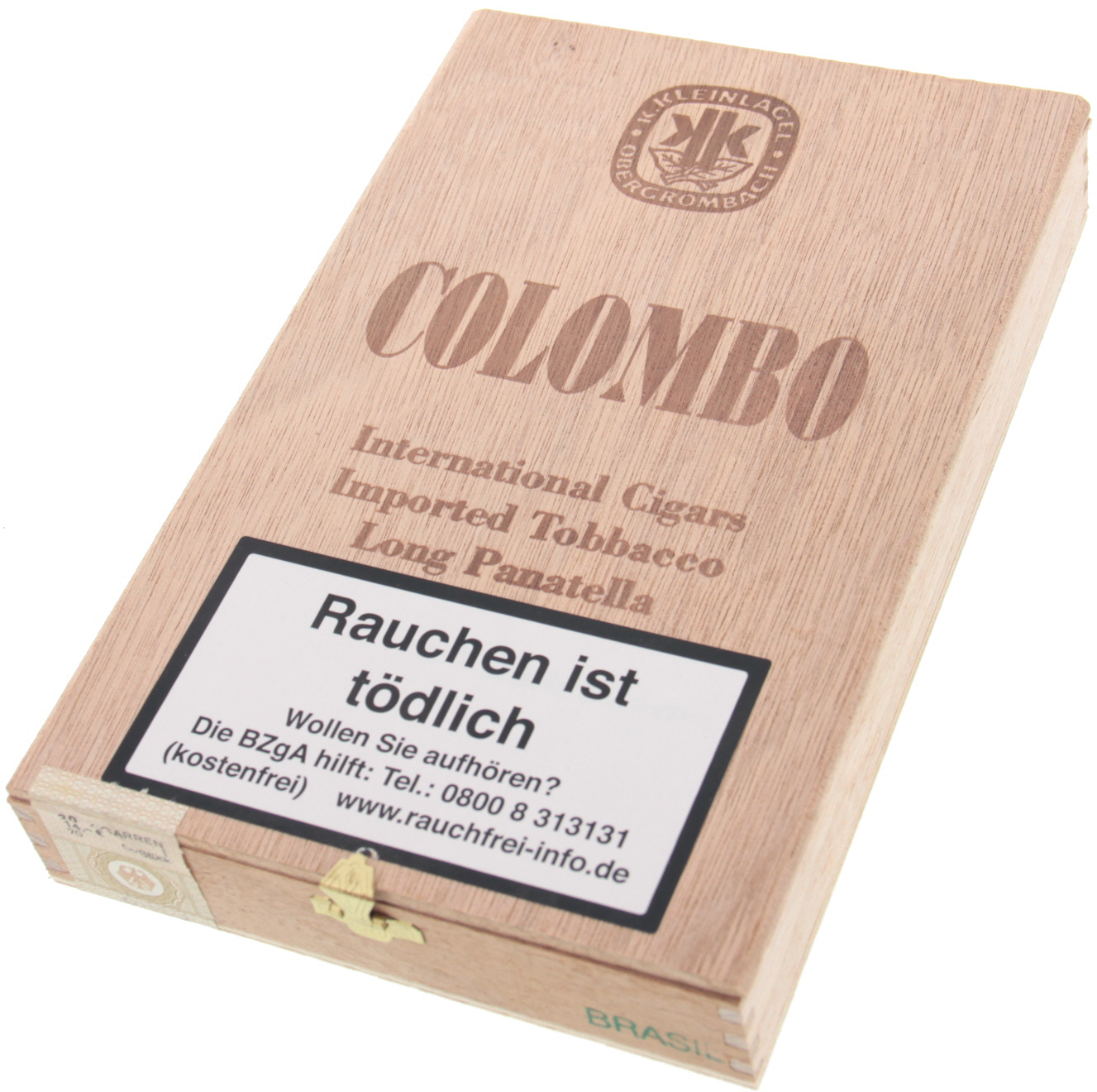Kleinlagel Colombo International Cigars Long Panatella Brasil (10715 ...