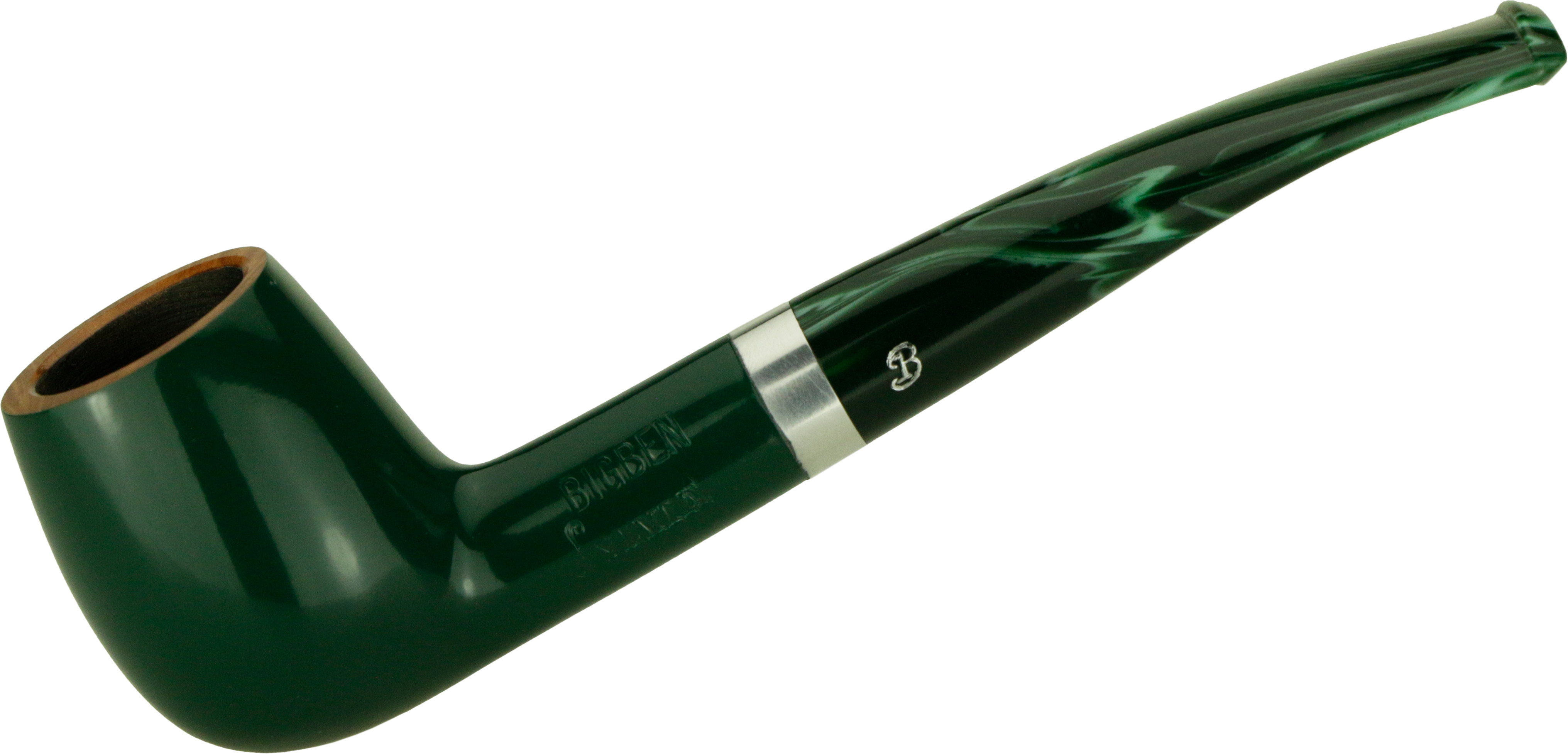 Big Ben Sylvia green polish Modell 808 | Cigarworld.de Pfeifen Pfeifen