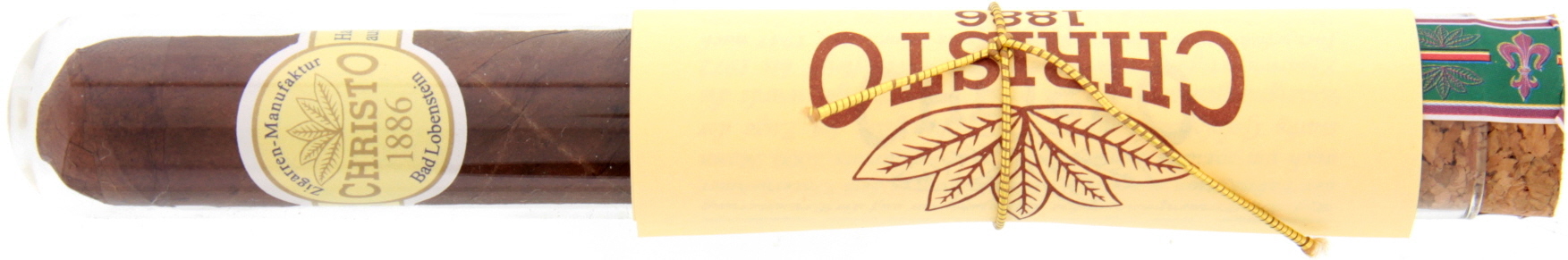 Christo 1886 Zigarrenmanufaktur Cigarren Toro Brasil Glastube ...