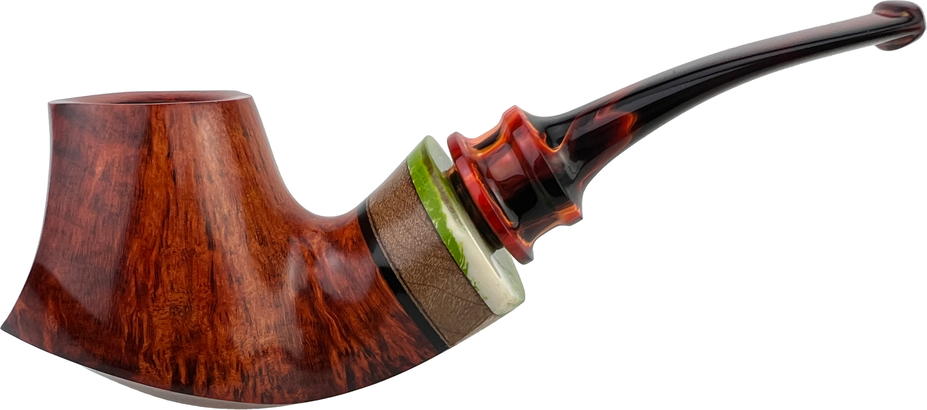 Daniel Mustran Freehand Pipes No. 26 Red Volcano | Cigarworld.de Pipes ...
