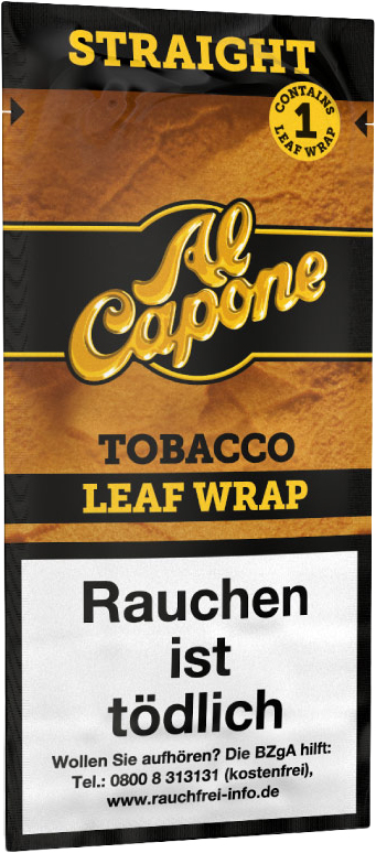 Al Capone Tobacco Leaf Wrap Straight online kaufen | Cigarworld.de