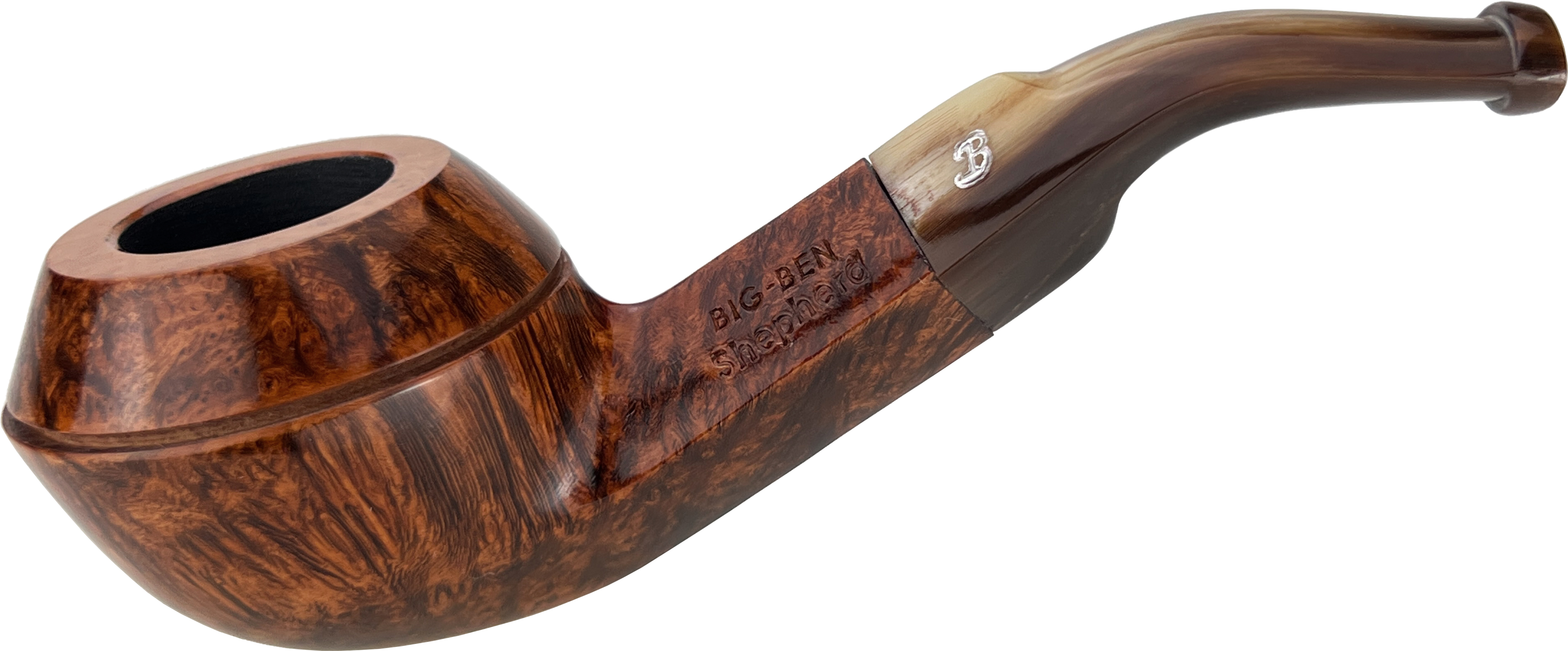 Big Ben Shepherd 472 tan polish horn stem (084020472) (6mm ...