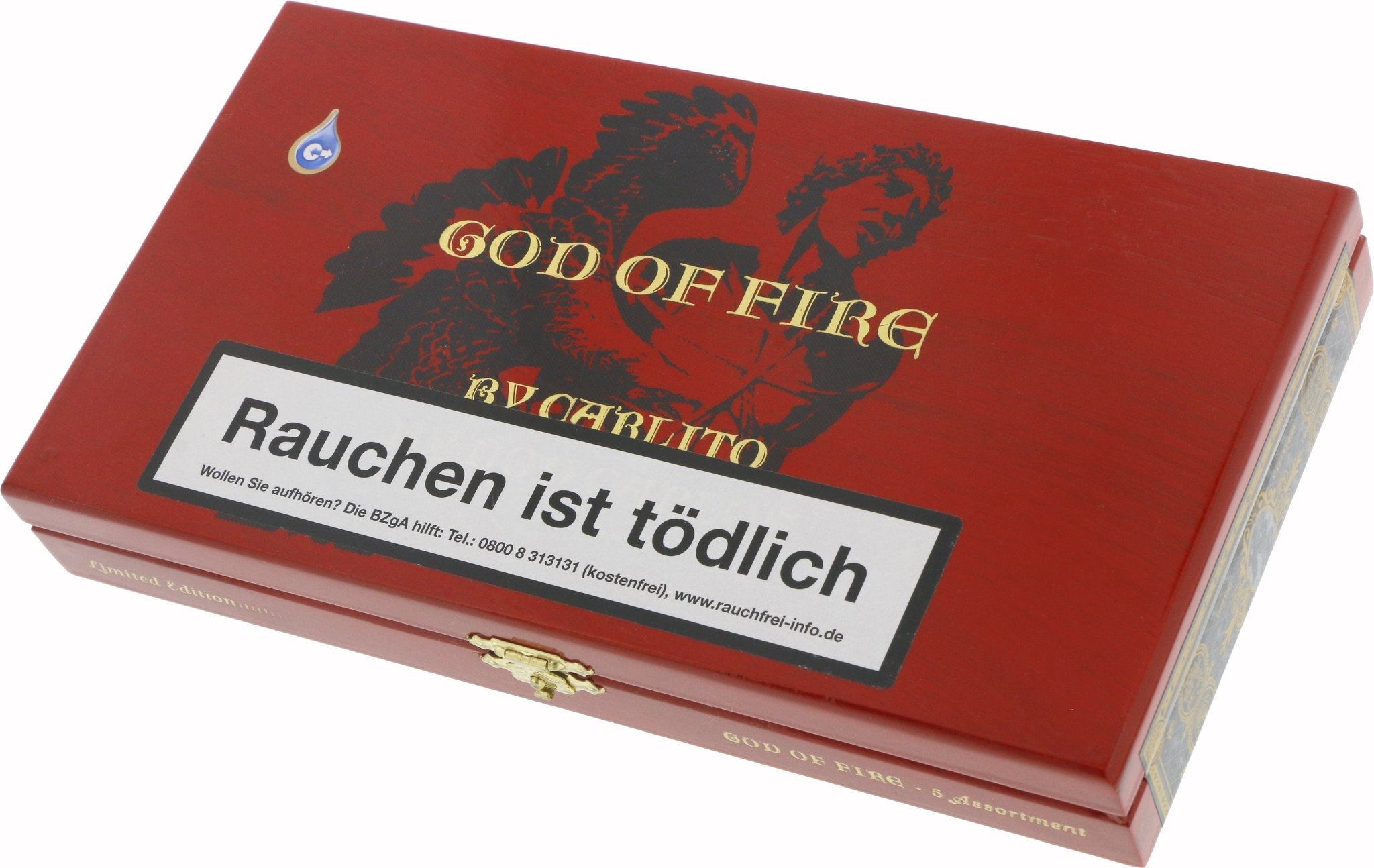 God of Fire Assortment Sampler By Carlito / By Don Carlos | Cigarworld ...