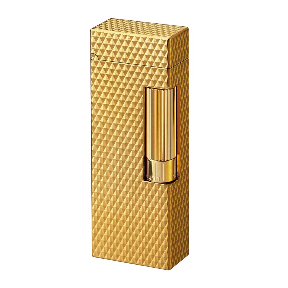 Dunhill Rollagas Diamond Pattern Gold Plate RLD1449 | Cigarworld.de ...