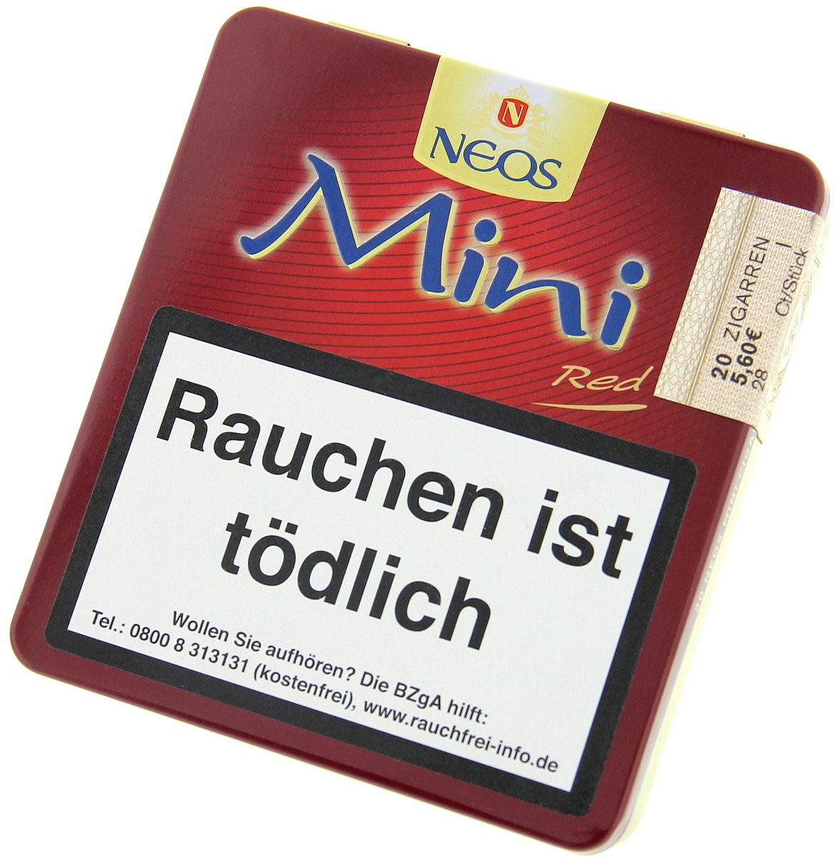 Neos Cigarillos Mini Red (ehemals Feelings Vanilla) | Cigarworld.de ...