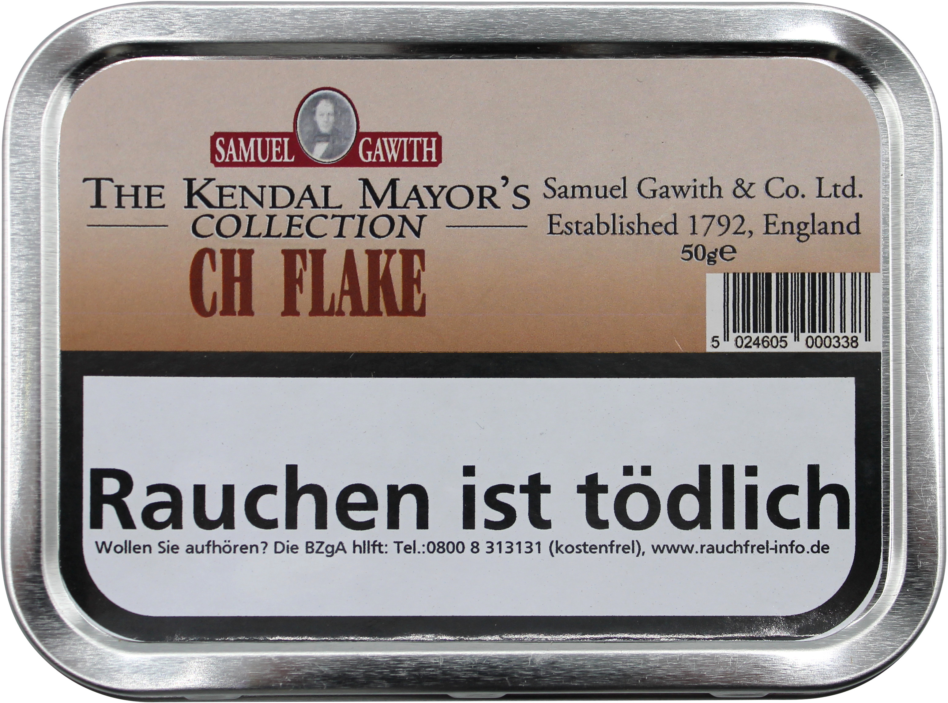 Samuel Gawith Samuel Gawith Pfeifentabak CH Flake 50g | Cigarworld.de ...