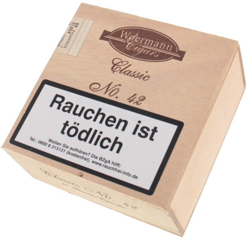 Woermann Cigars Classic No. 42 Sumatra | Cigarworld.de Cigarillos Germany