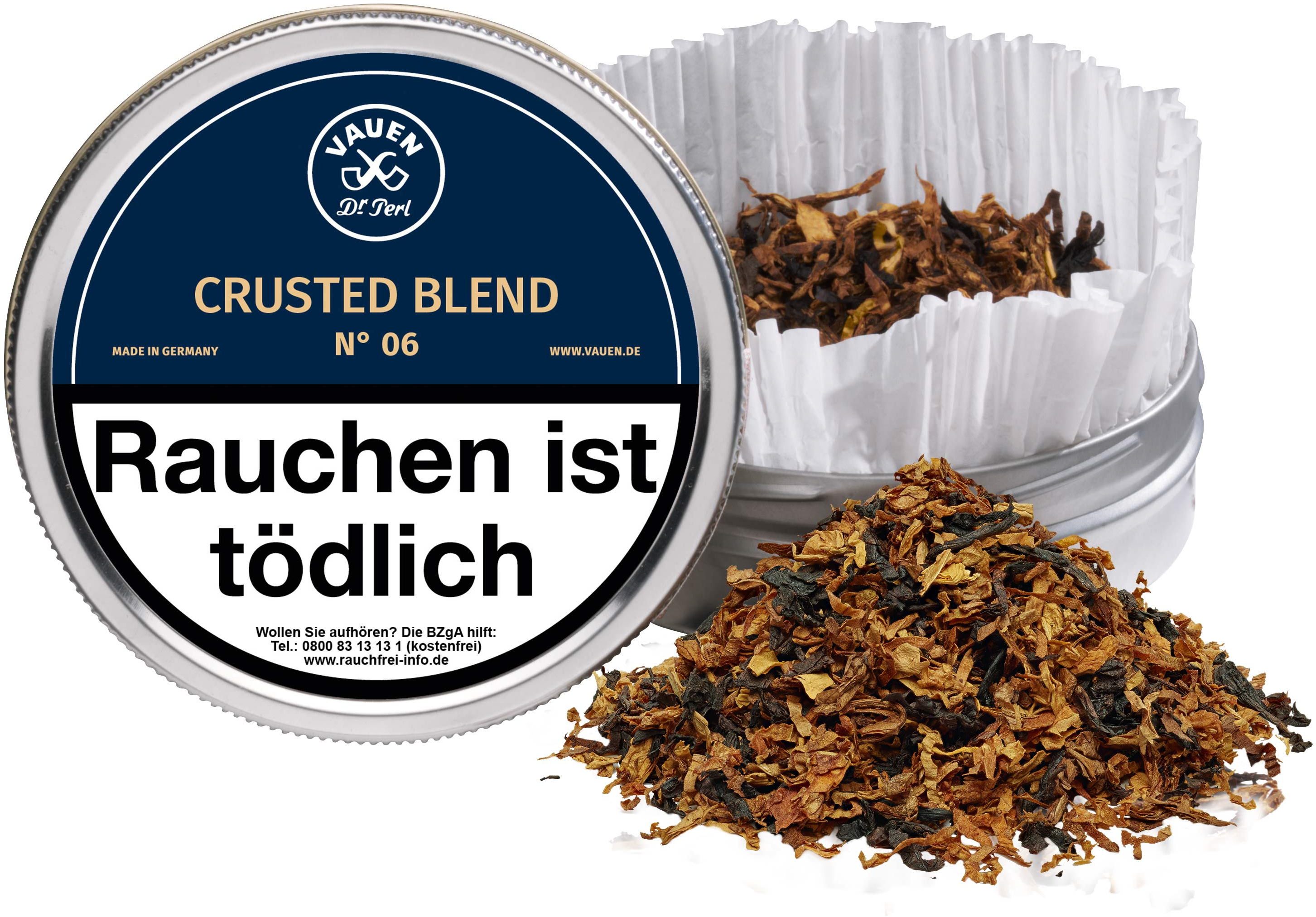 Vauen Pfeifentabak Crusted Blend No. 6 50g Dose | Cigarworld.de Tabak ...