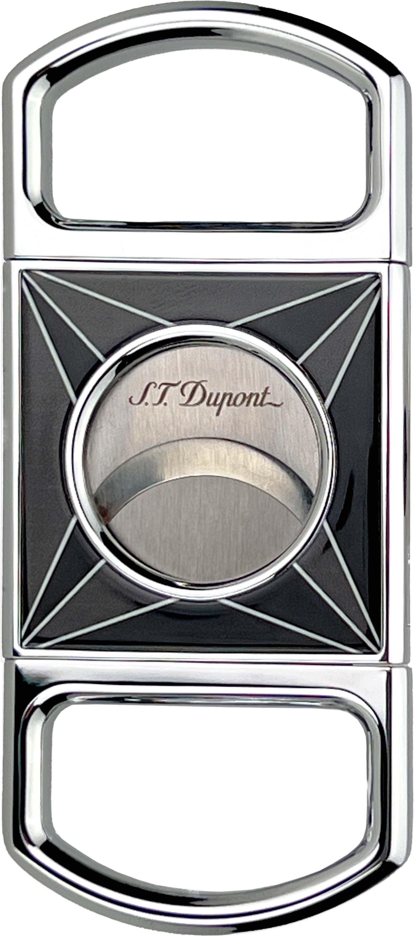 S.T. Dupont Cutter Doppelklingen Lack Fire X schwarz/chrom (003370 ...