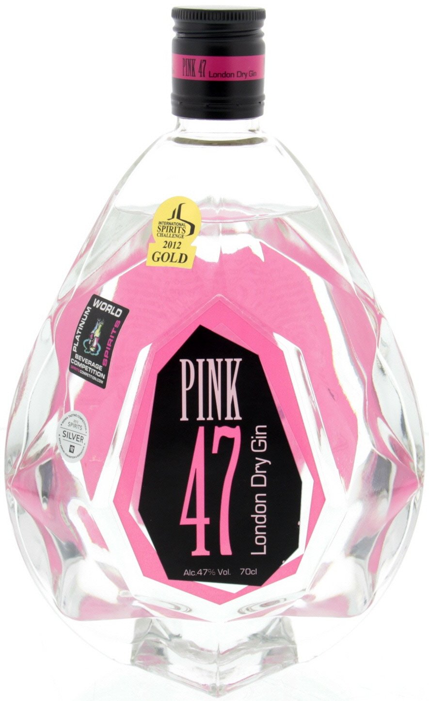 Pink Gin 47 London Dry (0,7 l / 47 % Vol.) | Cigarworld.de Edles Gin