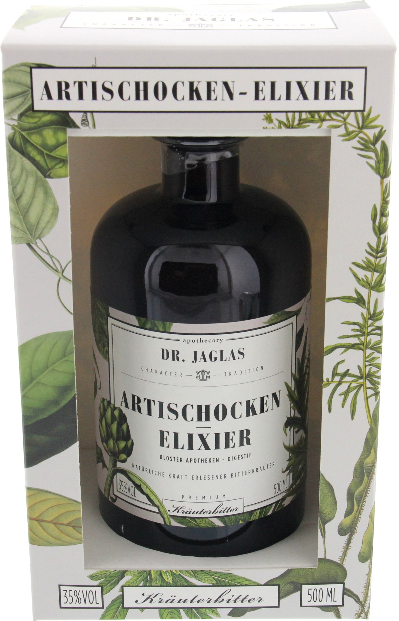 Dr. Jaglas Elixier Artischocken 500ml | Cigarworld.de Edles Likör