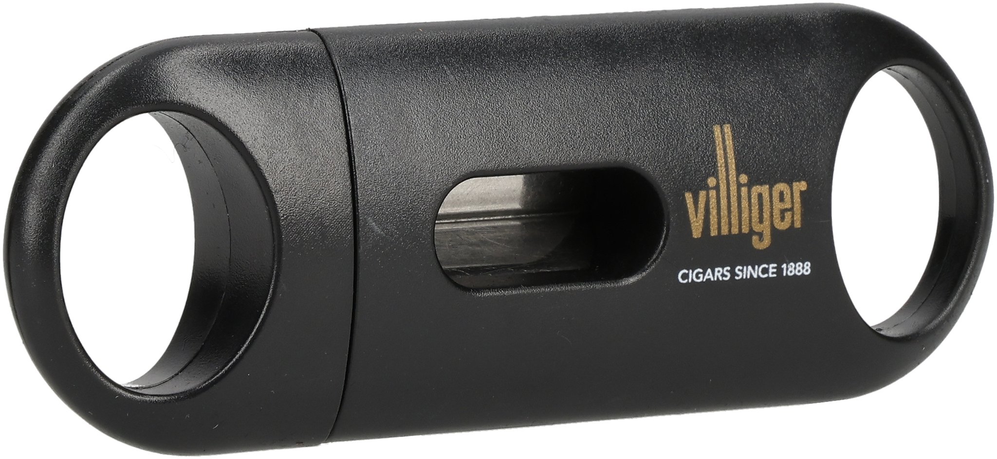 Villiger Cutter schwarz, V-Cut mit Logo | Cigarworld.de Zigarrenzubehör ...
